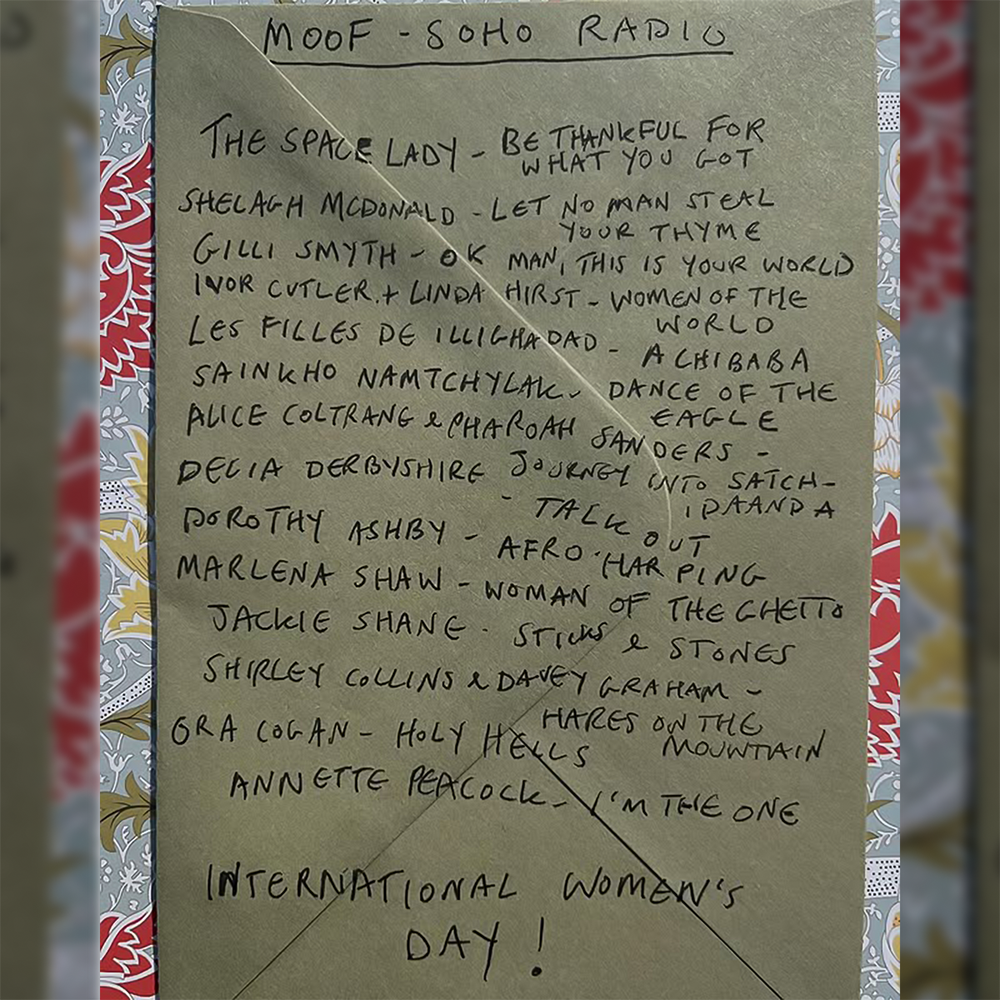 MOOF Magazine - International Women's Day Special (16/03/2025) - Soho Radio